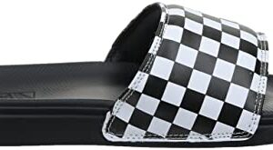 Vans La Costa Slide-On (Checkerboard) True White/Black Men's 12, Women's 13.5 Medium