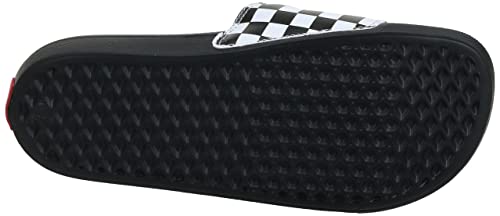 Vans La Costa Slide-On (Checkerboard) True White/Black Men's 12, Women's 13.5 Medium