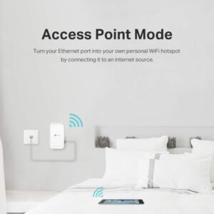 Certified Refurbished TP-Link RE230 AC750 WiFi Extender, Up to 1200 Sq.ft Dual Band WiFi Range Extender, WiFi Booster to Extend Range of WiFi (Renewed)