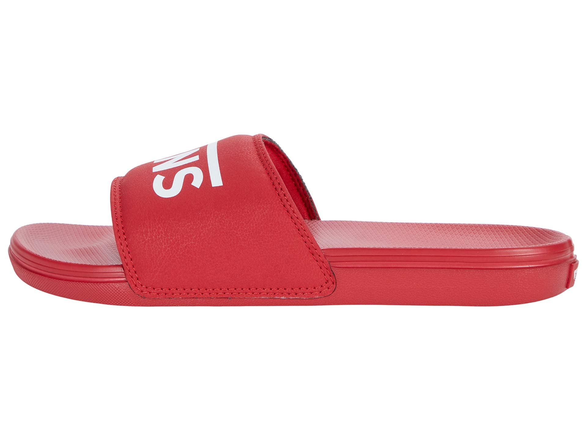 Vans La Costa Slide-On (Vans) Red Men's 13, Women's 14.5 Medium