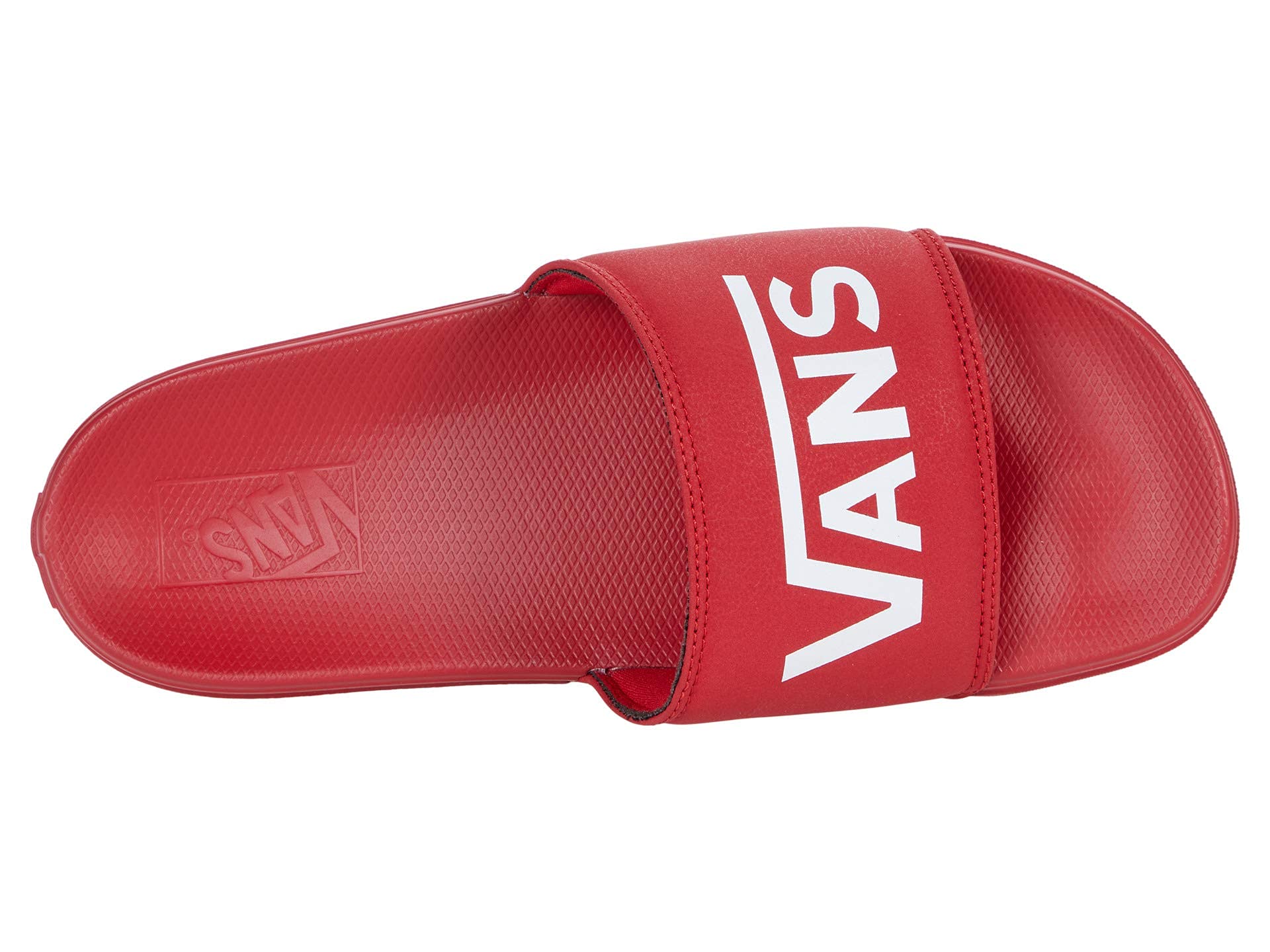 Vans La Costa Slide-On (Vans) Red Men's 13, Women's 14.5 Medium