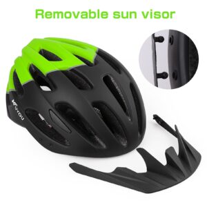 Adult Cycling Bike Helmet with Adjustable Strap Ultralight Stable Road/Mountain Bike Cycle Helmets for Mens Womens