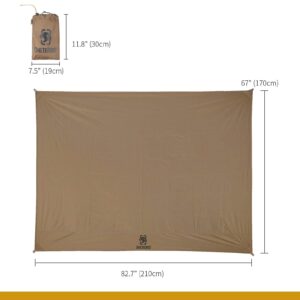 OneTigris Bulwark Camping Tarp & Waterproof Tent Footprint