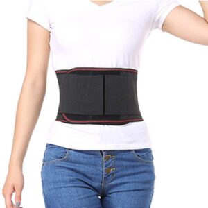 LSRRYD Double Pull Self-Heating Lumbar Support Belt for Pain Relief and Injury Prevention Scoliosis Or Herniated Disc (Size : X-Large)