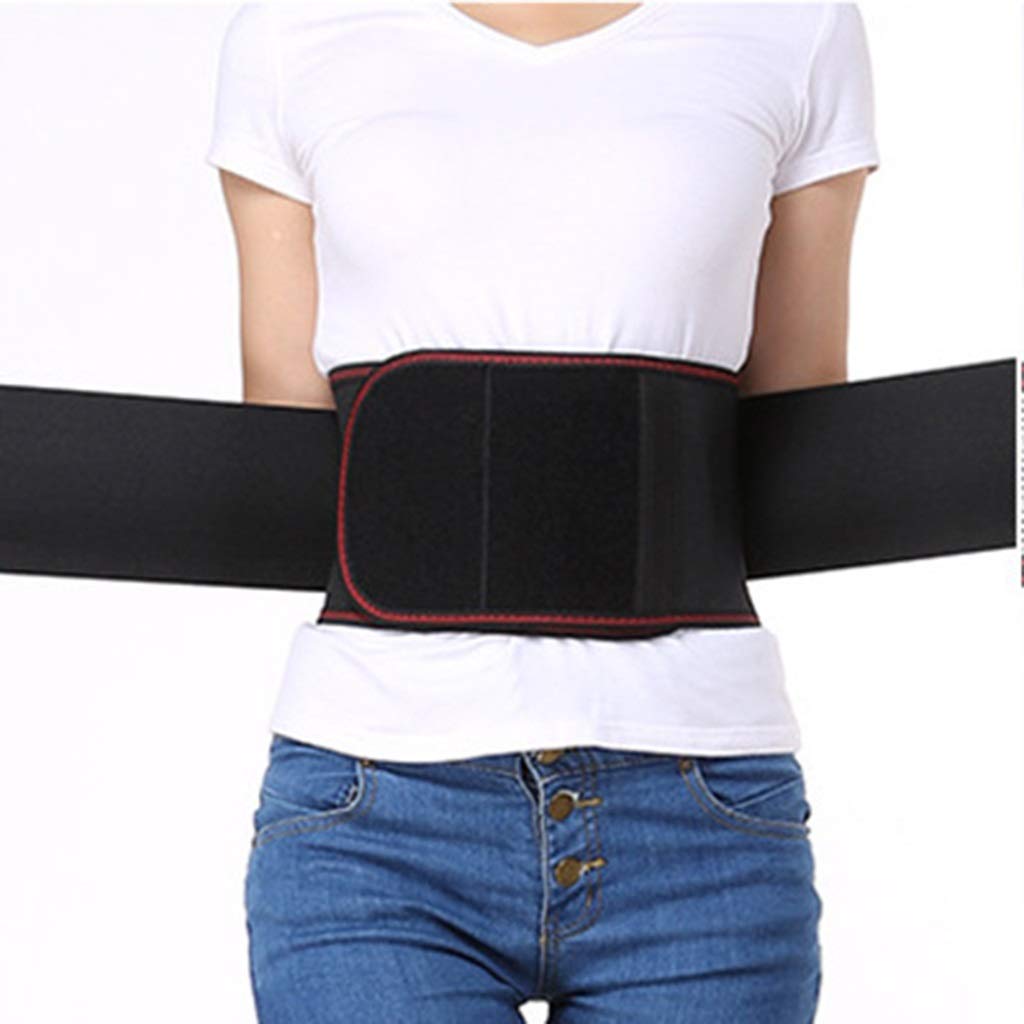 LSRRYD Double Pull Self-Heating Lumbar Support Belt for Pain Relief and Injury Prevention Scoliosis Or Herniated Disc (Size : X-Large)