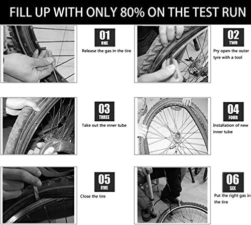 (2 Sets) 14” x 2.125 Kids Bike Replacement Tires and Tubes - Compatible with Most 14” Kids Bikes Like RoyalBaby, Joystar, and Dynacraft - Made from BPA/Latex Free Butyl Rubber