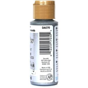 DecoArt Acrylic Paint, 2-Ounce, Shimmering Silver