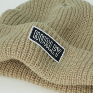 Hurley Men's Winter Hat - West Bank Adjustable Cuff Beanie, Size One Size, Mystic Stone