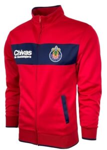 icon sports chivas jacket, licensed men's chivas del guadalajara full zip track jacket (small)