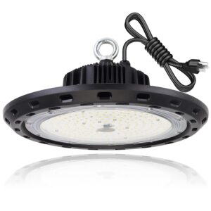 chmlt 150w led high bay light 22500lm 5000k (eqv. to 600w hps/mh), ufo lights for shop warehouse factory