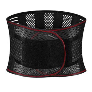 lsrryd light lumbar support breathable belt for lower back pain muscle spasm injury recovery for men and women (size : medium)