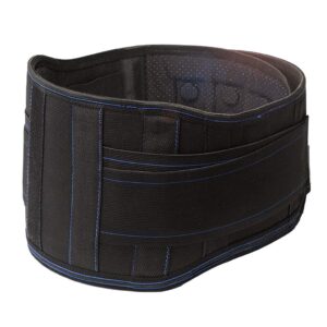 lsrryd self-heating lumbar support belt hot pressing process magnet keep warm for pain relief and injury prevention (size : x-large)