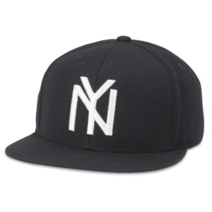 american needle archive 400 series new york black yankees negro league vintage baseball snapback hat (21006a-nby-blk)