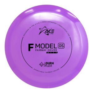 prodigy disc ace line duraflex f model os fairway driver golf disc [colors may vary] - 170-176g