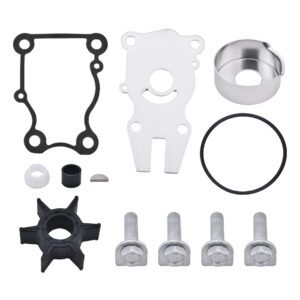 bdfhyk 63d-w0078-01 water pump impeller repair kit for yamaha 40hp 50hp 60hp, replaces 63d-w0078-01-00 sierra 18-3434