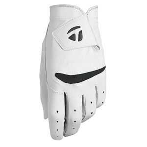 taylormade 2021 stratus soft glove, left hand, large , white