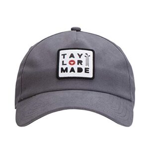 TaylorMade TAYLOR MADE unisex adult Performance Playing Hat Cap, Gray, One Size US