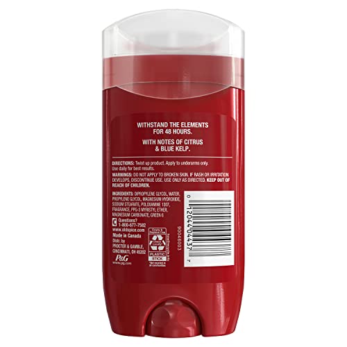 Old Spice Deodorant for Men, Aluminum Free, Sea Spray Cologne Scent, 48 Hour Protection, 3.0 Oz, 2.250 Lb