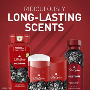 Old Spice Aluminum Free Body Spray for Men, Wolfthorn, 5.1 Oz