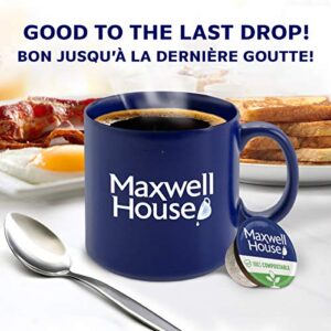 Maxwell House Morning Blend Coffee 100% Compostable Pods, 30 Pods, (Imported from Canada)