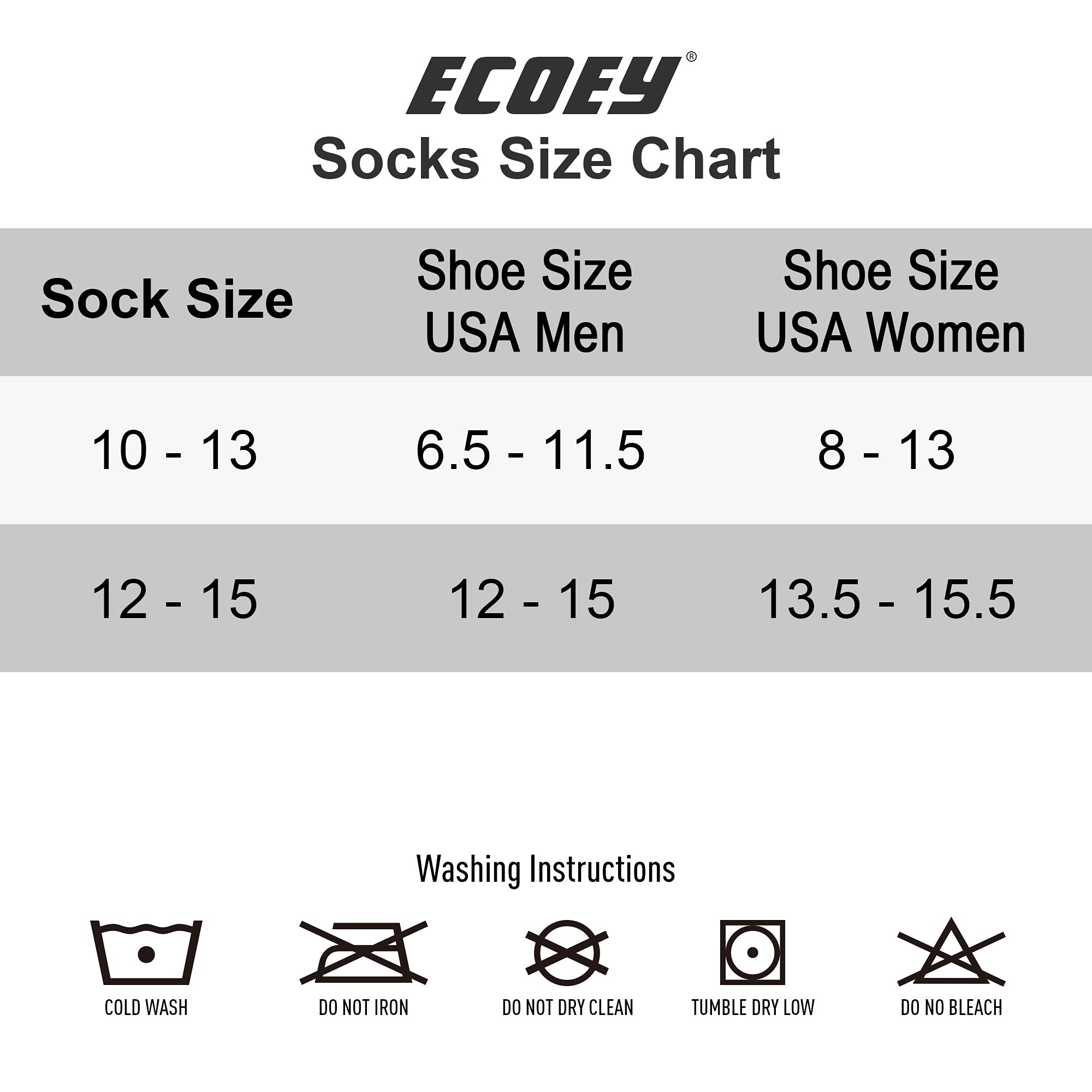 ECOEY Men's Merino Wool Cushioned Hiking Trekking Socks 4 Pairs, Quarter Length with Moisture Wicking (Smoke Green, US Shoe Size: Men 8-11.5/Women 9-13.5)