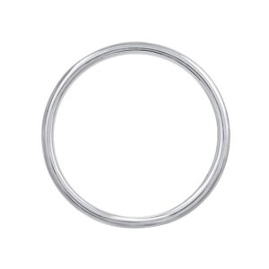 950 Platinum 1.5 mm Plain Wedding Band (Ring Size 4.75)