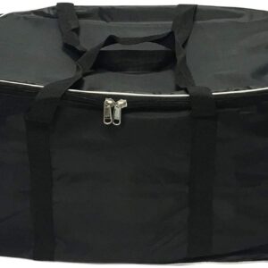 Satnam Nylon Tabla Drum Gig Bag Case for Tabla Drum Set - Black