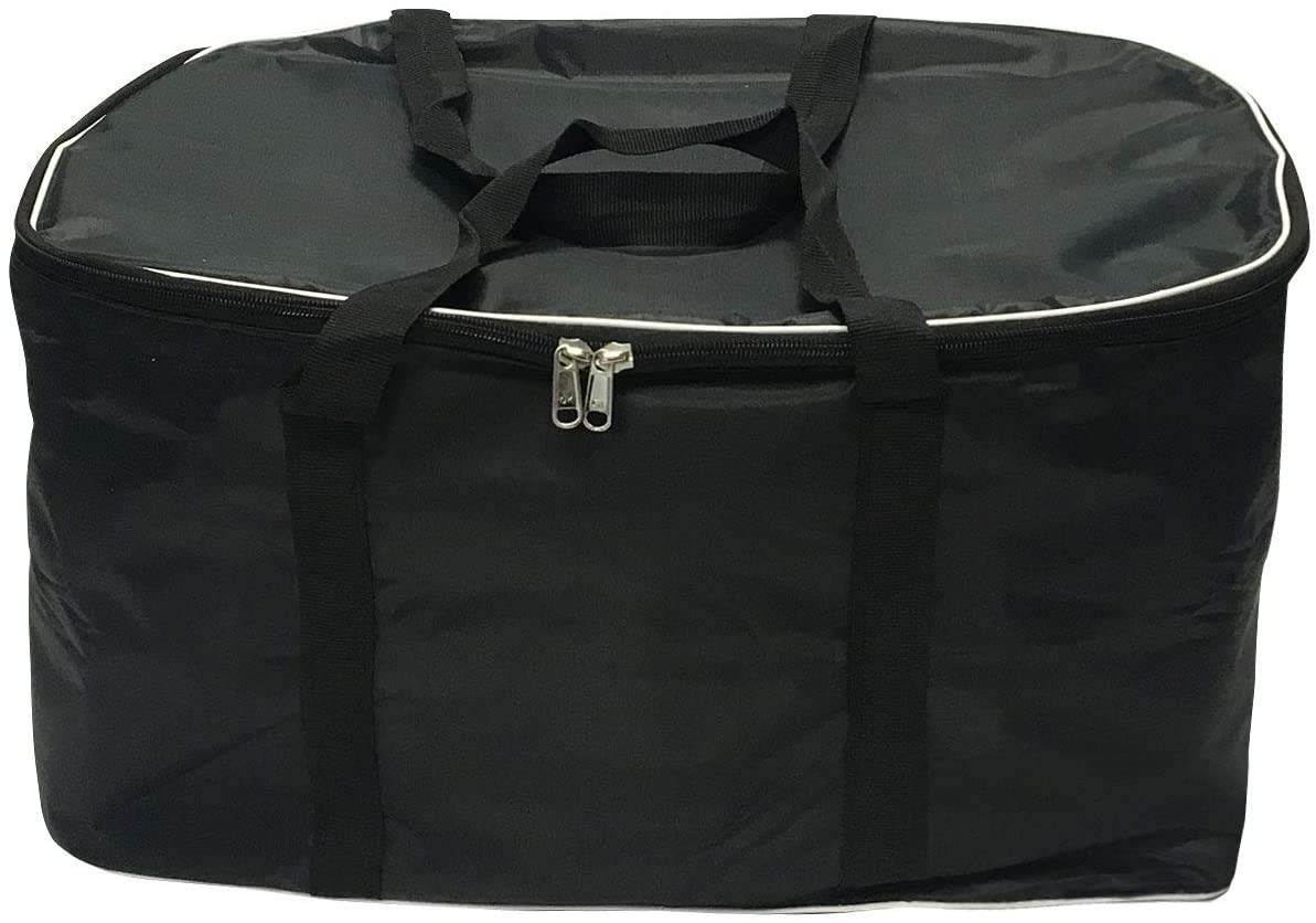 Satnam Nylon Tabla Drum Gig Bag Case for Tabla Drum Set - Black