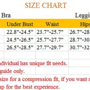 OQQ Workout Outfits For Women 2 Piece Seamless Ribbed High Waist Leggings With Sports Bra Exercise Set Black