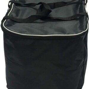 Satnam Nylon Tabla Drum Gig Bag Case for Tabla Drum Set - Black