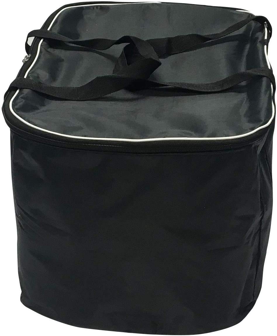 Satnam Nylon Tabla Drum Gig Bag Case for Tabla Drum Set - Black