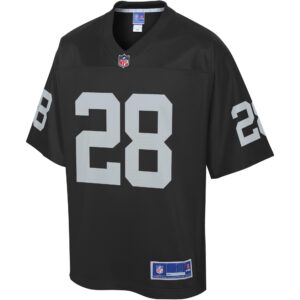 NFL PRO LINE Men's Josh Jacobs Black Las Vegas Raiders Team Jersey