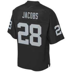 NFL PRO LINE Men's Josh Jacobs Black Las Vegas Raiders Team Jersey