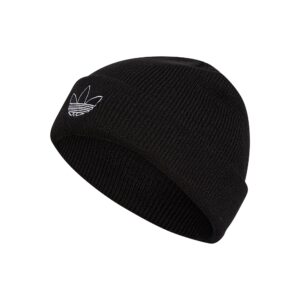 adidas originals unisex sunday cuff beanie, black 2, one size