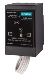 siemens boltshield plug-in surge protection device 2-pole 65ka 120/240v, 1Ø, 3w