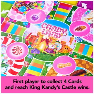 Giant Candy Land Game for Kids Party Board Game Indoor/Outdoor with Oversized Gameboard Summer Toy for Preschoolers, Kids, & Families Ages 4 and up