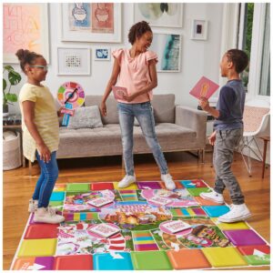 Giant Candy Land Game for Kids Party Board Game Indoor/Outdoor with Oversized Gameboard Summer Toy for Preschoolers, Kids, & Families Ages 4 and up