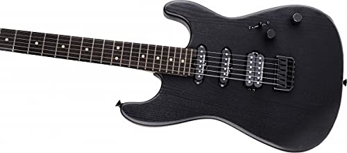 Charvel Pro-Mod San Dimas Style 1 HSS HT Sassafras Electric Guitar - Satin Black