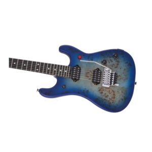 EVH 5150 Series Deluxe Poplar Burl Electric Guitar - Aqua Burst