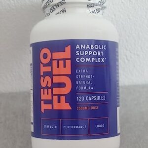 TestoFuel - 120 Testosterone Booster Pills for Men - 100% Natural Ingredients