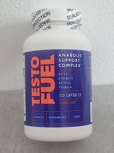 TestoFuel - 120 Testosterone Booster Pills for Men - 100% Natural Ingredients