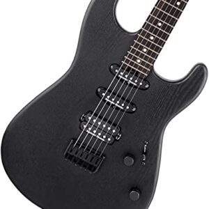 Charvel Pro-Mod San Dimas Style 1 HSS HT Sassafras Electric Guitar - Satin Black