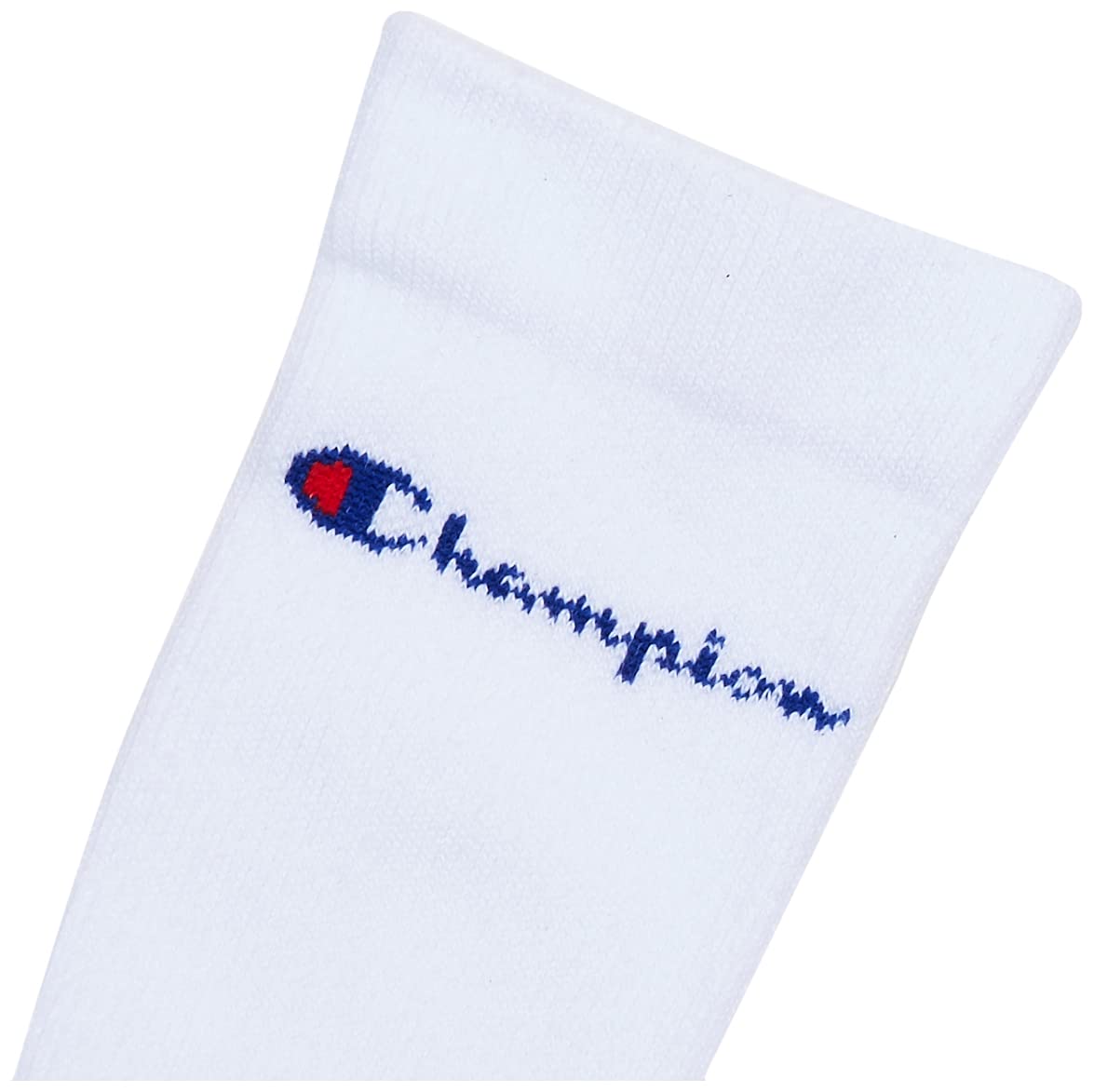 Champion Men's, Graduated Compression Socks, Mid-Crew, 3-Pack, White, 6-12