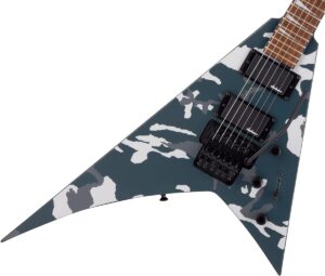 jackson x series rhoads rrx24 electric guitar - black camo