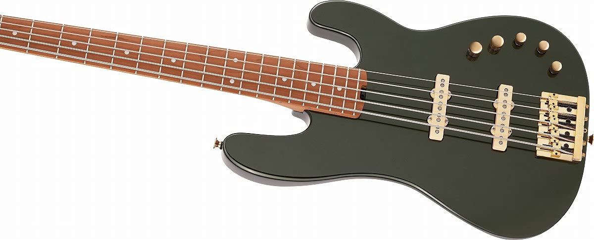 Charvel Pro-Mod San Dimas Bass JJ V - Lambo Green Metallic