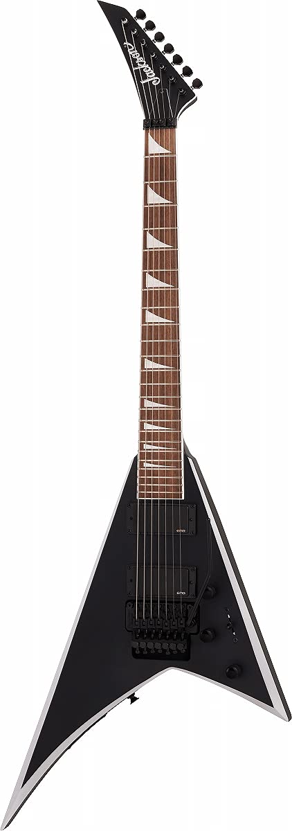 Jackson X Series Rhoads RRX24-MG7 Electric Guitar - Satin Black with Primer Gray Bevels