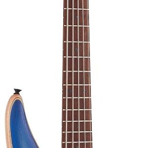 Jackson Pro Series 5-String Spectra Bass SBA V, Blue Burst, Caramelized Jatoba Fingerboard