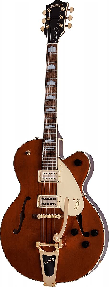 Gretsch G2410TG Streamliner Hollow Body Single-Cut and Gold Hardware Single Barrel w/Bigsby