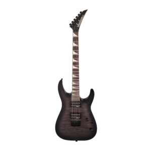 jackson js series dinky arch top js32q dka ht electric guitar - transparent black burst