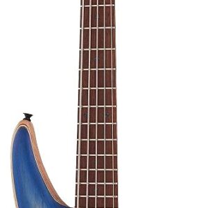 Jackson Pro Series 5-String Spectra Bass SBA V, Blue Burst, Caramelized Jatoba Fingerboard